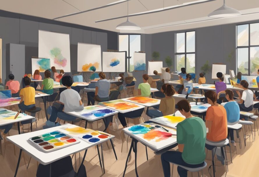 Painting Techniques for Upper Primary Classes: Creative Potential in ...
