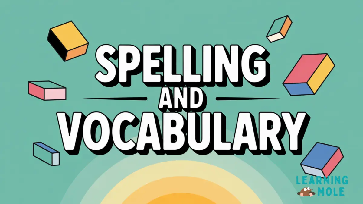 Spelling and Vocabulary: Real-Life Applications for Primary