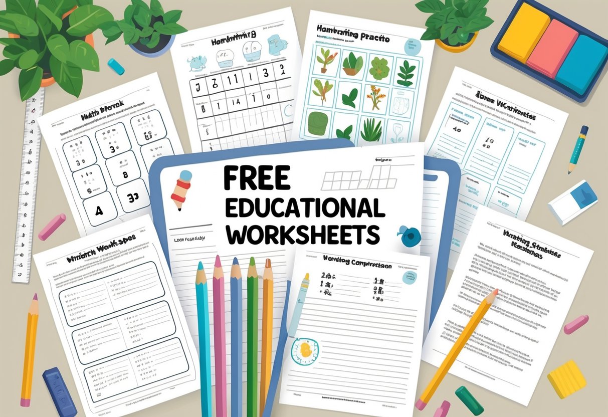 Free Worksheets: Essential Printable Resources for Kids & Teachers ...