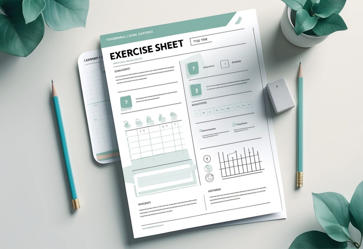 Exercise Sheets: The Complete Guide to Tracking and Planning Your ...