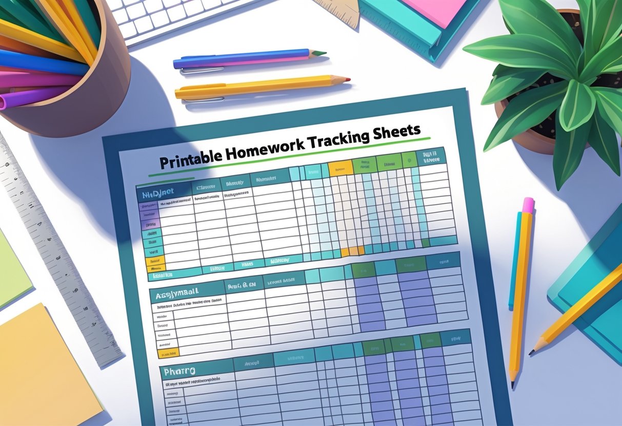 Homework Tracking Sheets: The Ultimate Guide for Staying Organised ...