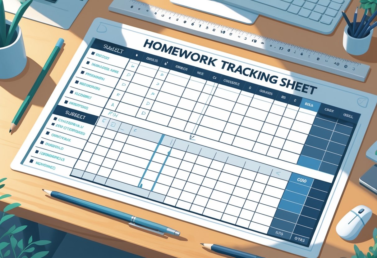 Homework Tracking Sheets: The Ultimate Guide for Staying Organised ...