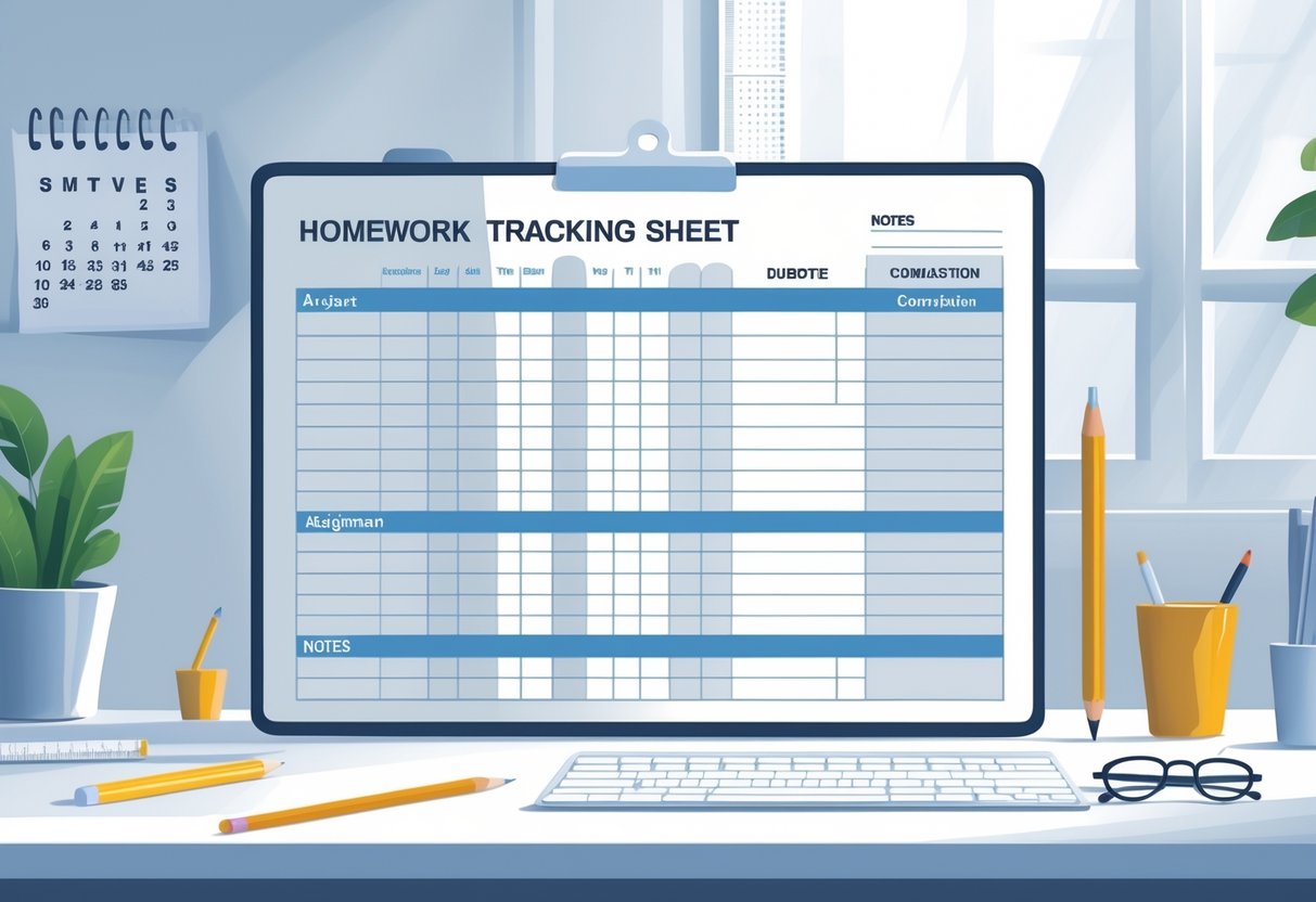 Homework Tracking Sheets: The Ultimate Guide for Staying Organised ...