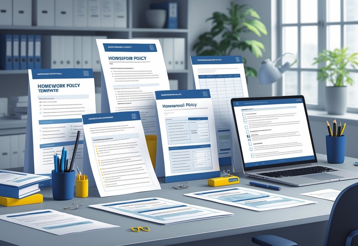 Homework Policy Template: A Guide to School Policies & Best Practices ...