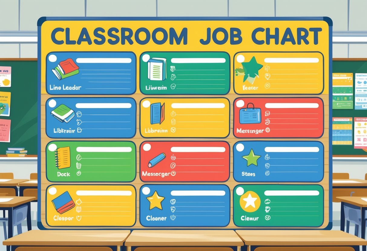 Classroom Job Charts: Practical Ideas and Tips for Every Teacher ...