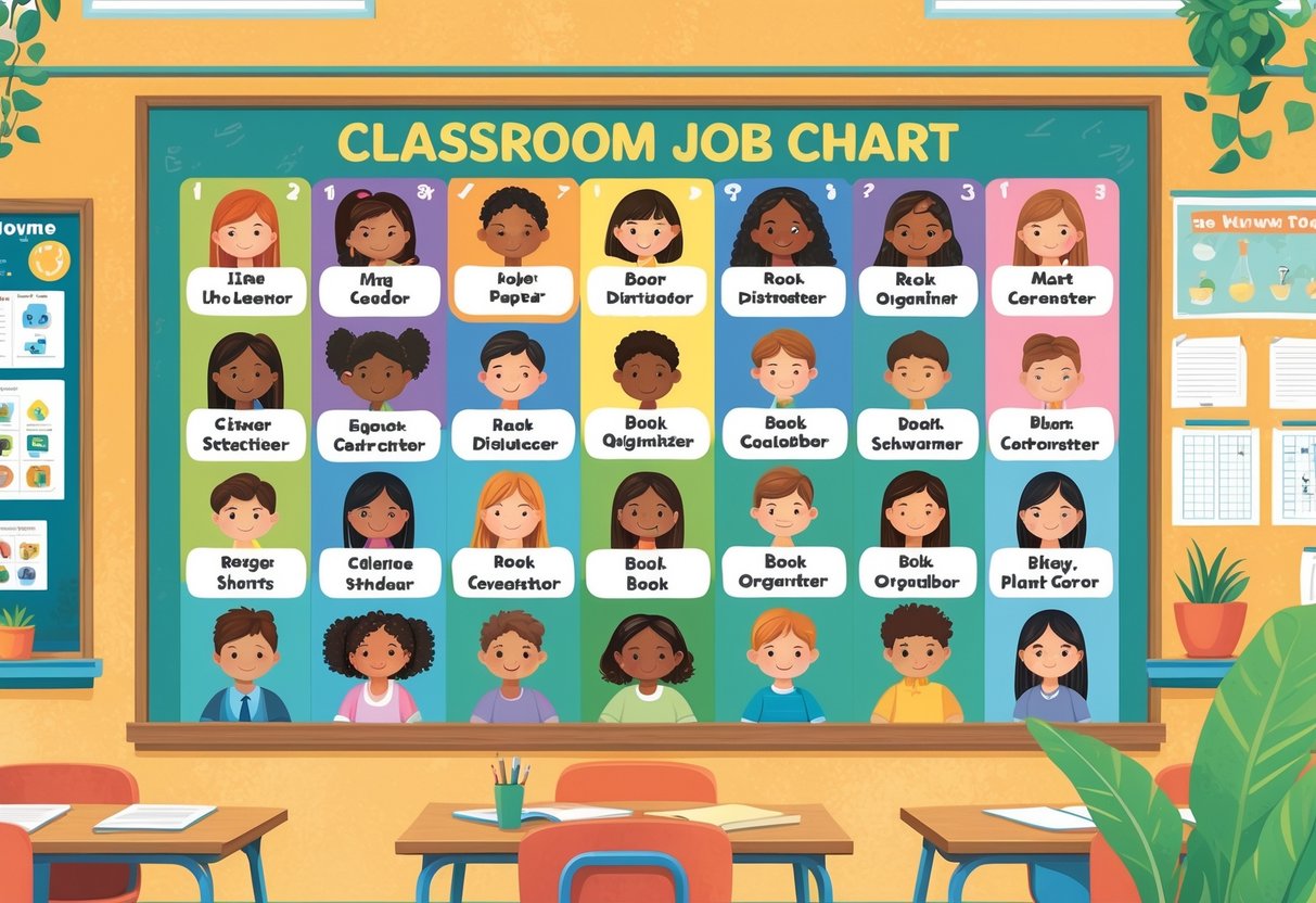 Classroom Job Charts: Practical Ideas and Tips for Every Teacher ...