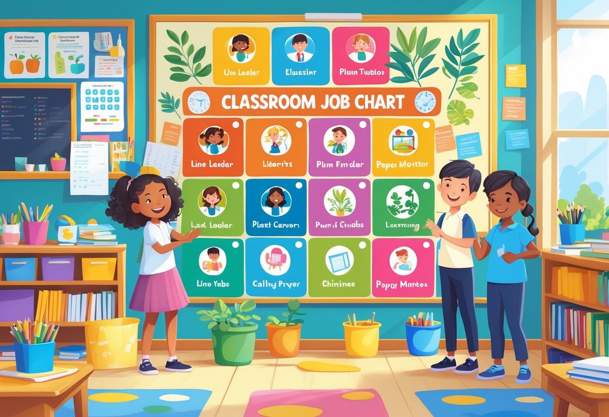 Classroom Job Charts: Practical Ideas and Tips for Every Teacher ...