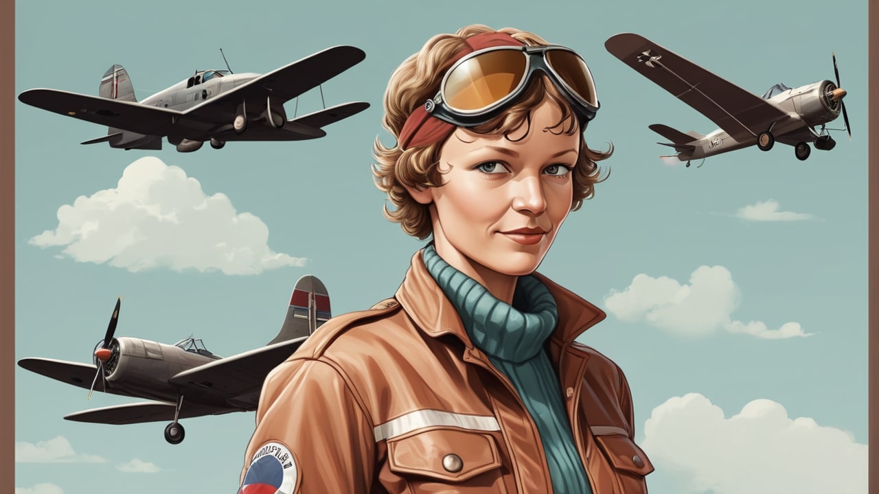 7 Amazing Facts about Amelia Earhart Facts for Kids
