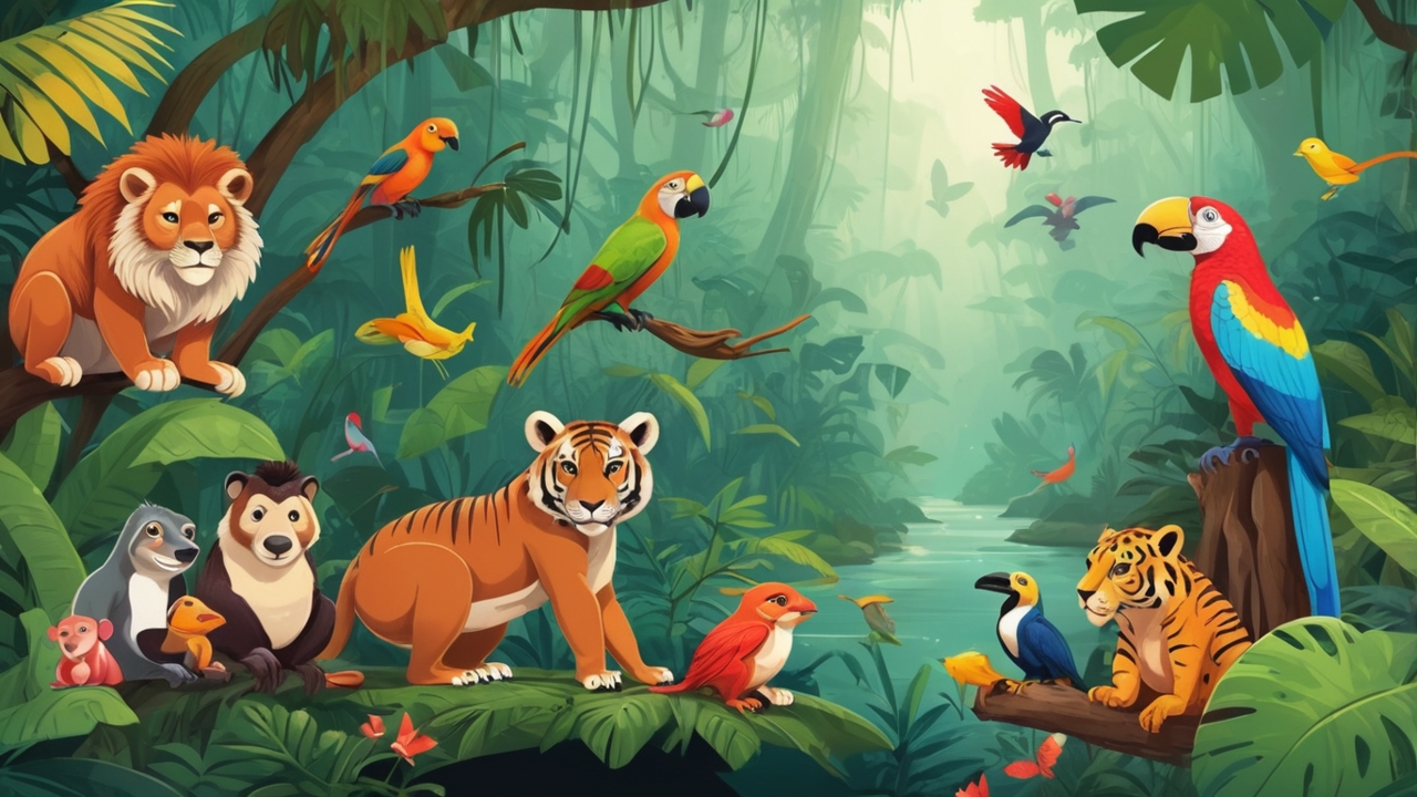 5 Remarkable Rainforest Animals Facts for Little Zoologists