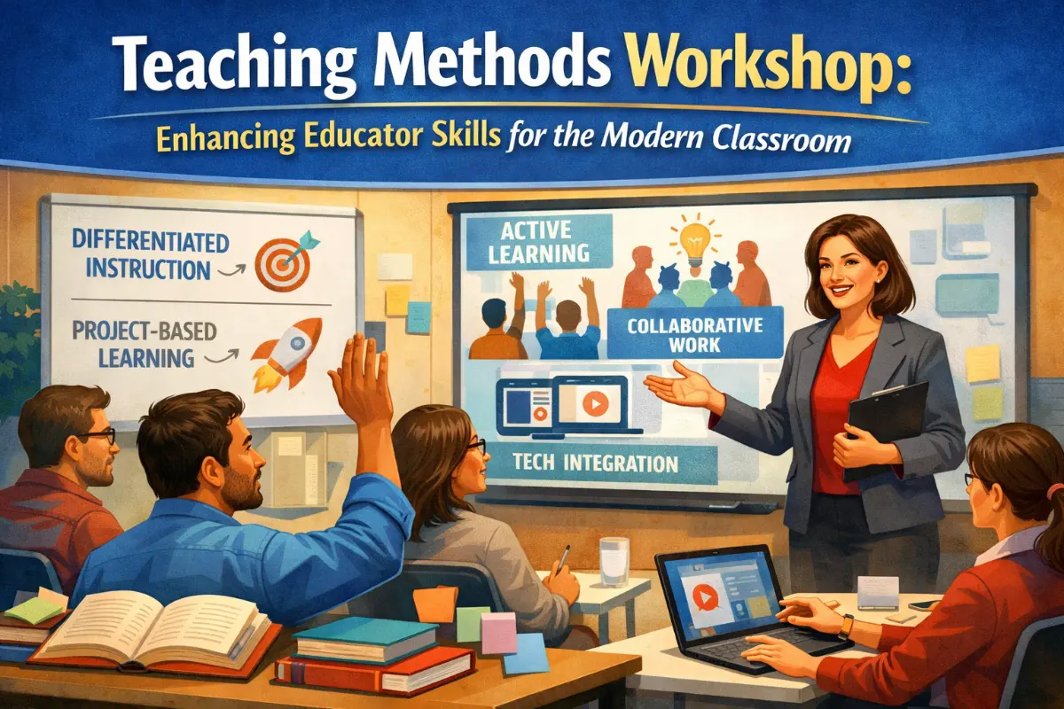 Teaching Methods Workshop: A Comprehensive Guide