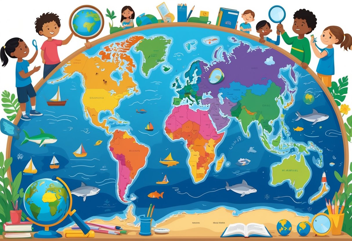 Continents and Oceans Primary School Resources: A Complete Guide ...