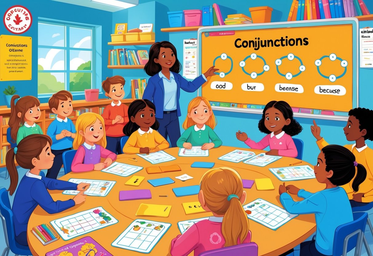 Conjunctions Activities KS2: Fun Grammar and Writing Ideas - LearningMole