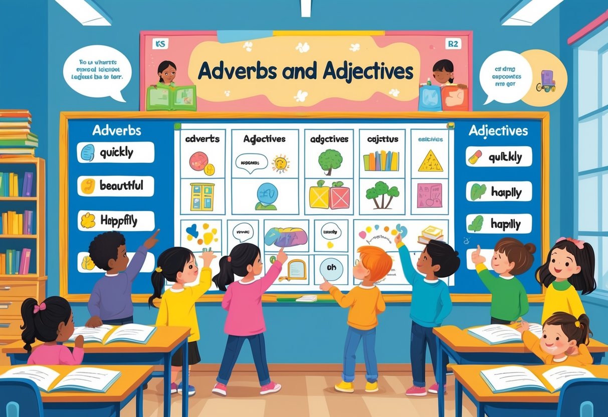 Adverbs and Adjectives Resources KS2: Essential Word Mats, Lists and ...
