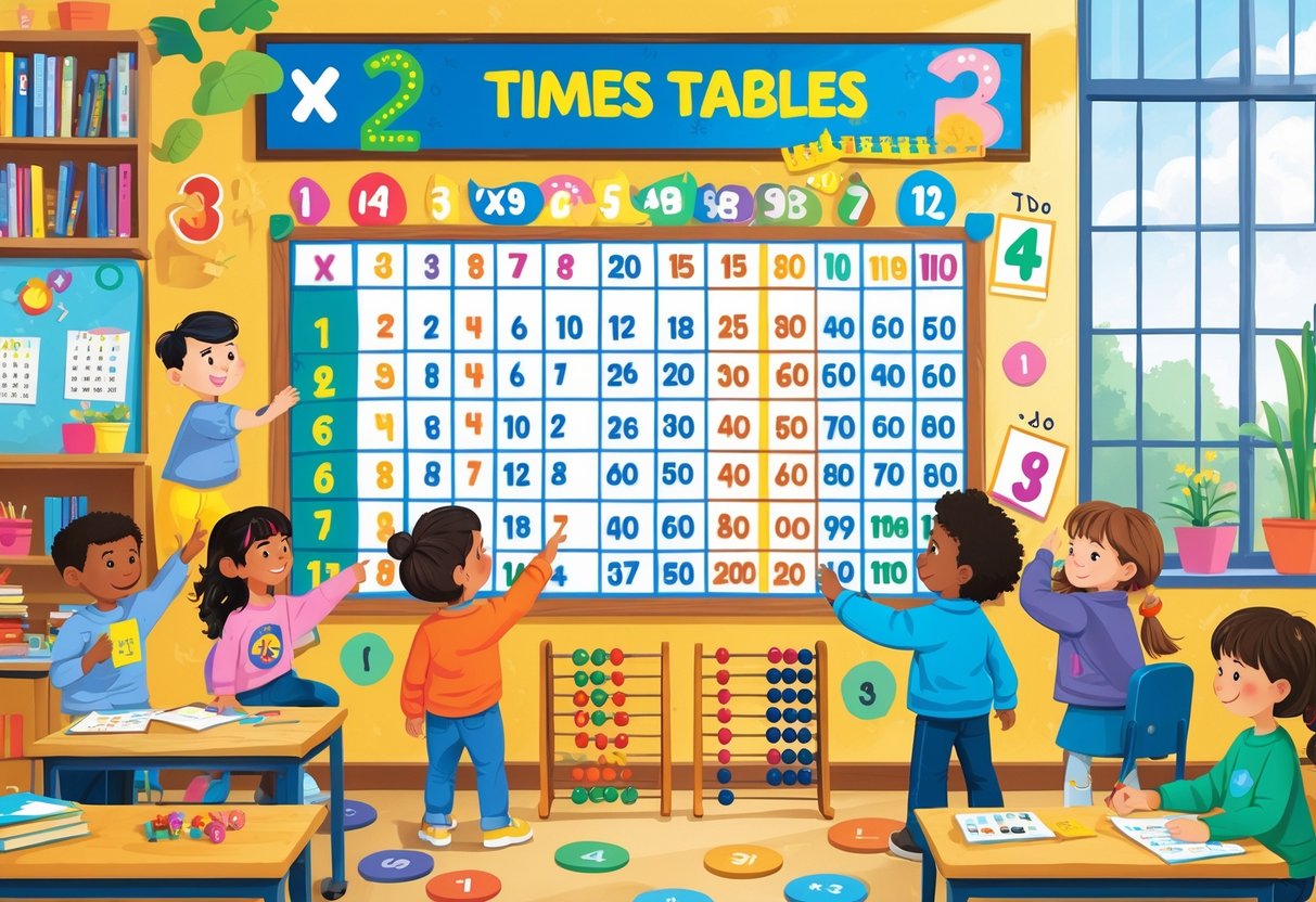 Times Tables Resources Year 3 and Year 4: Essential Tools and ...